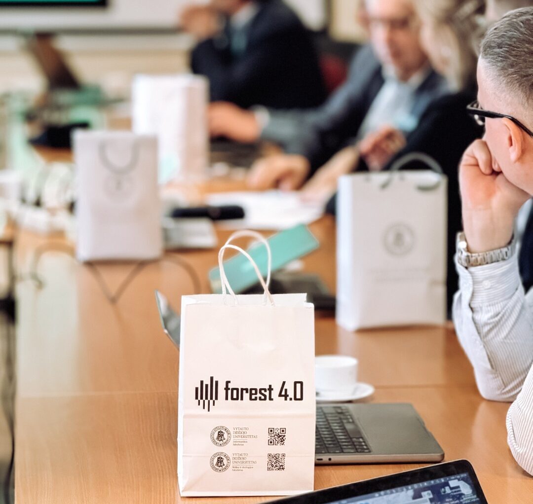 Forest4.0 Centre of Excellence Enters a New Phase - VDU Informatikos fakultetas
